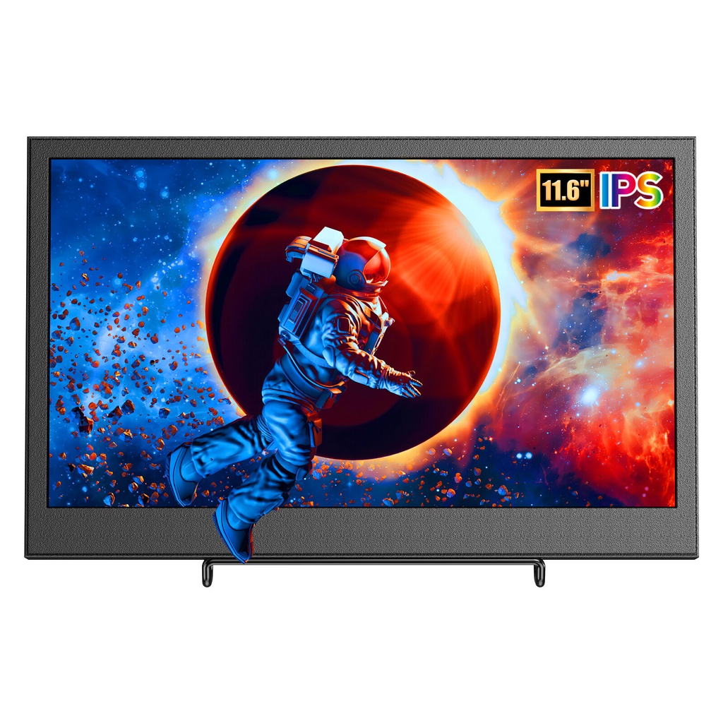 Portable Monitor, Eyoyo 12 Inch HD Small Monitor HDMI Portable IPS ...
