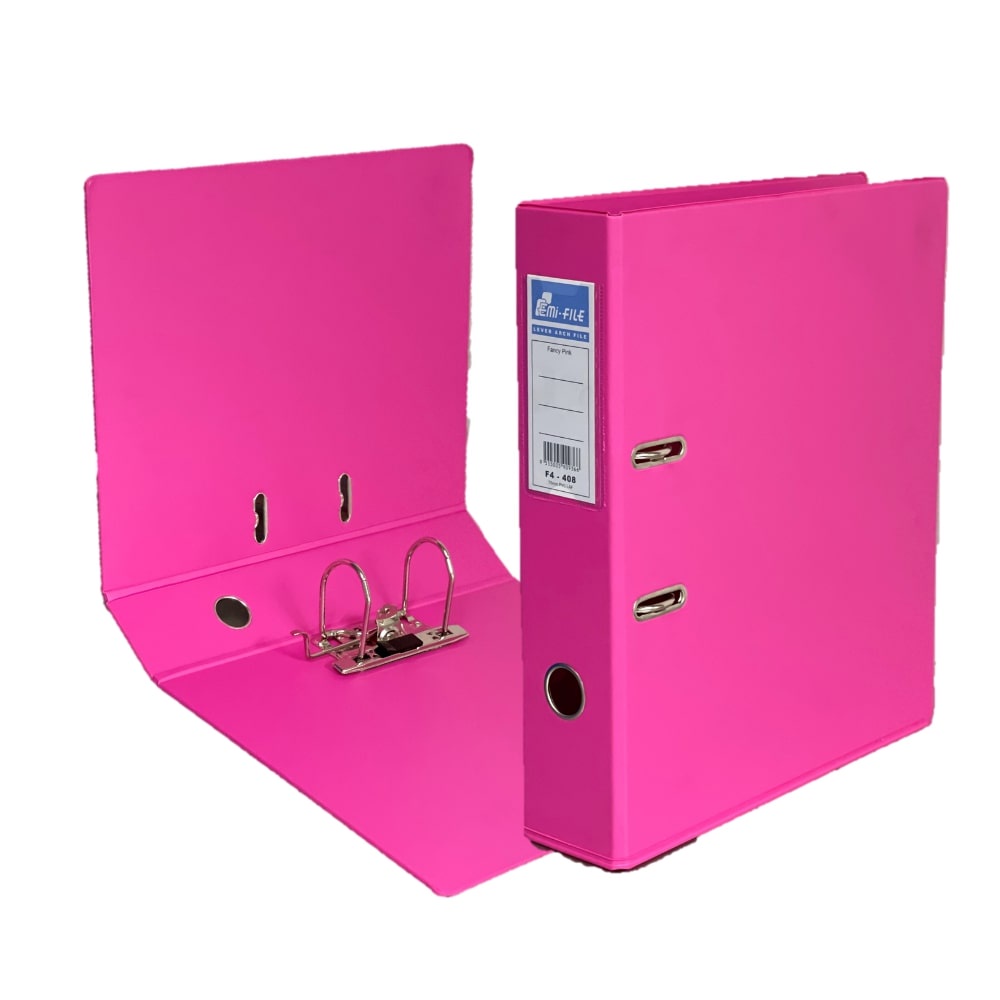 EMI 3" PVC Arch File (A4) - Fancy Pink / 6 pcs | Shopee Malaysia