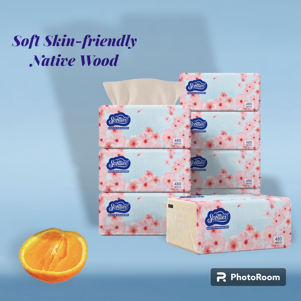 super soft Tissue Paper Towel For Baby Facial Tissue 420 Sheets 3 Ply ...