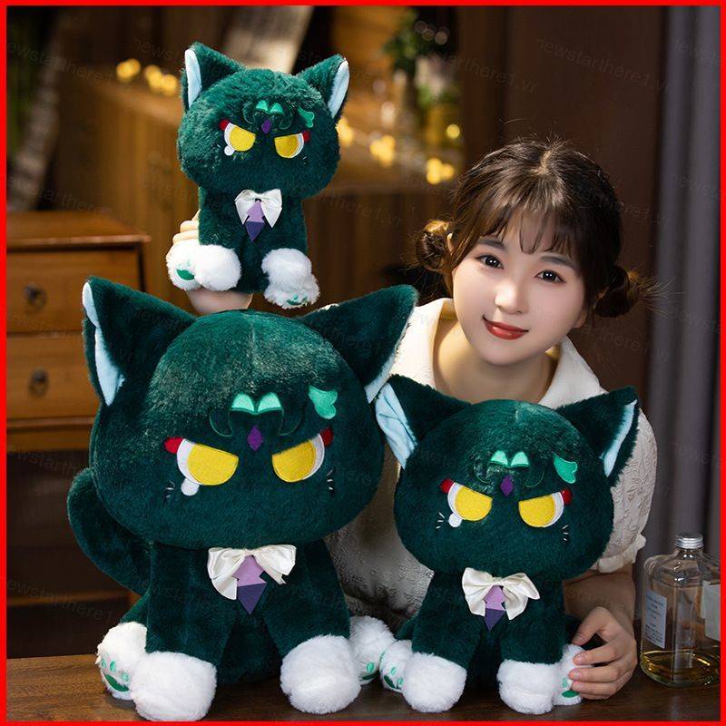 Ere1 Genshin Impact Xiao Cat Plush Dolls Gift For Girls Kids Home Decor ...
