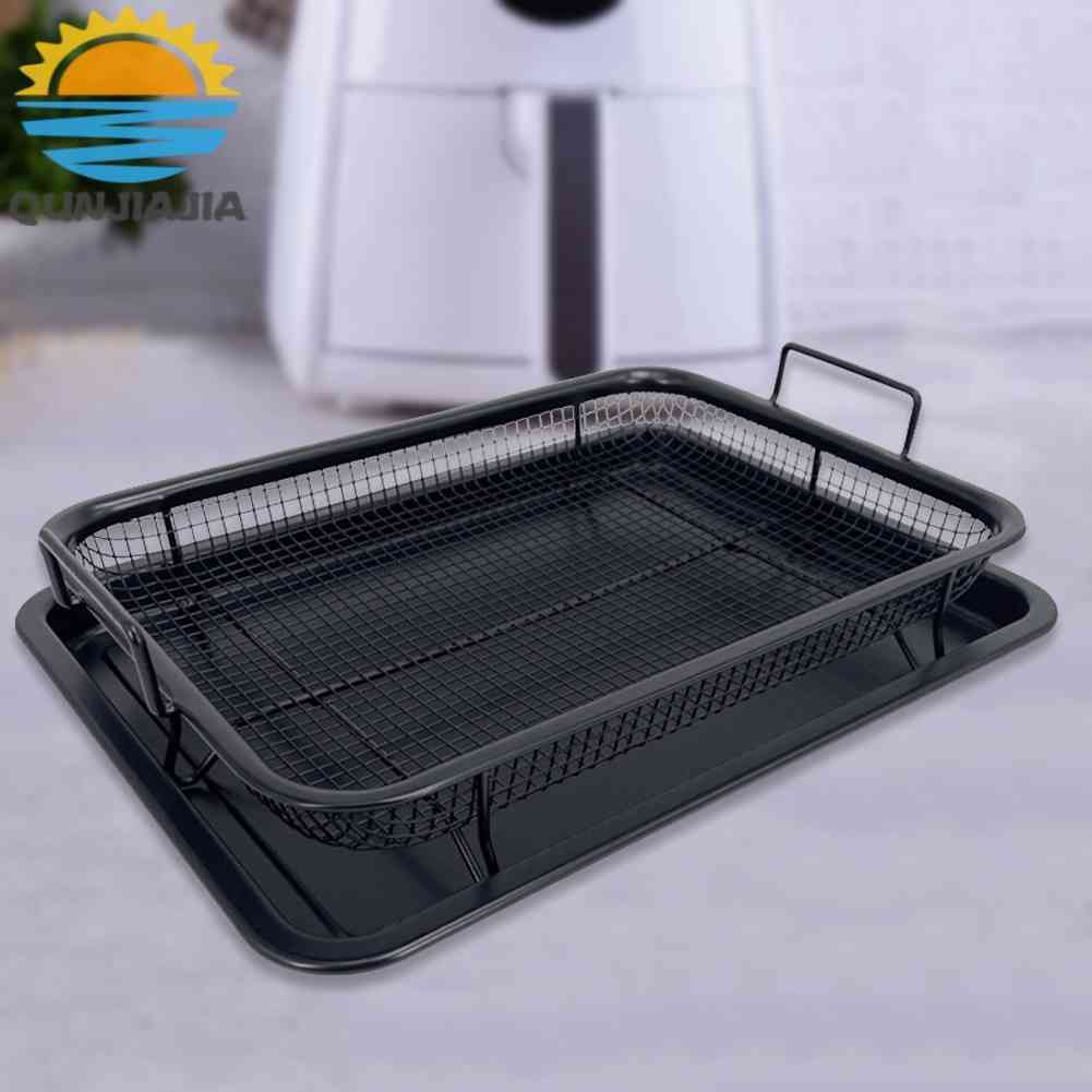 BBQ Basket High Temperature Fried Food Cooling Rack Baking Tray Tool ...