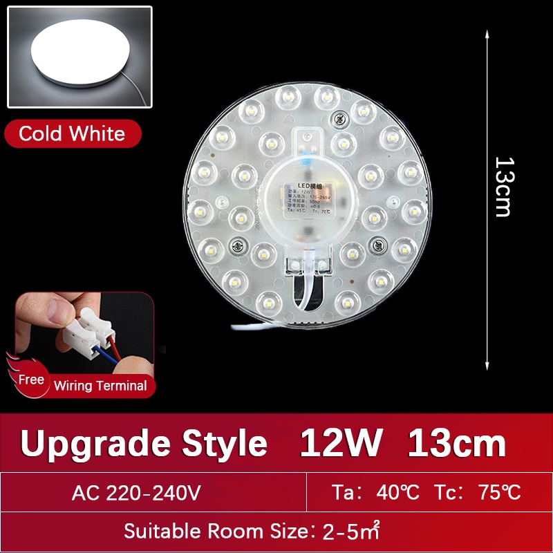 Led Panel Light 220V Round Ring Circle Led Light Board Panel 12W 18W 24W 36W 72W For Ceiling ...
