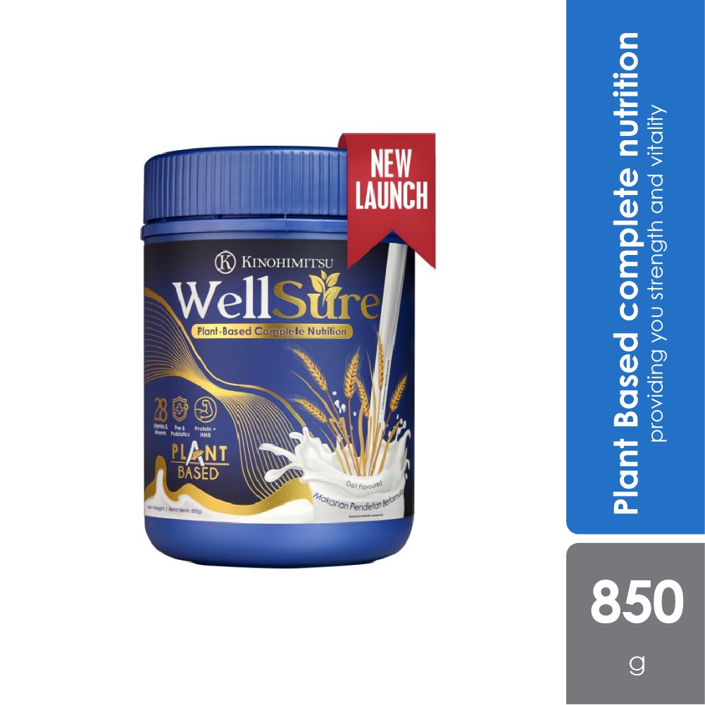 Kinohitmitsu Wellsure 850g - Plant Based Nutrition Drink | Shopee Malaysia