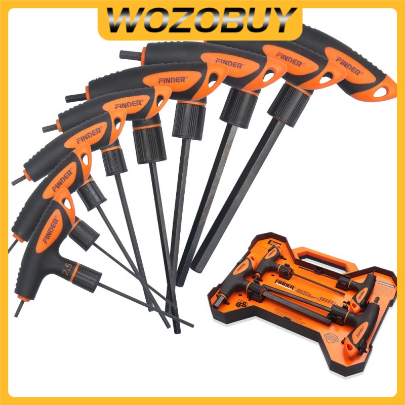 T Handle Allen Wrench Set Metric T Handle Ball End Allen Hex Key Set MM ...