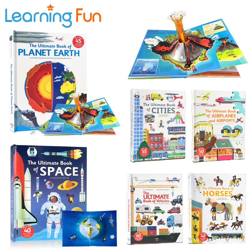 The Ultimate Book 3D Flap English Picture Book for Kids Children ...