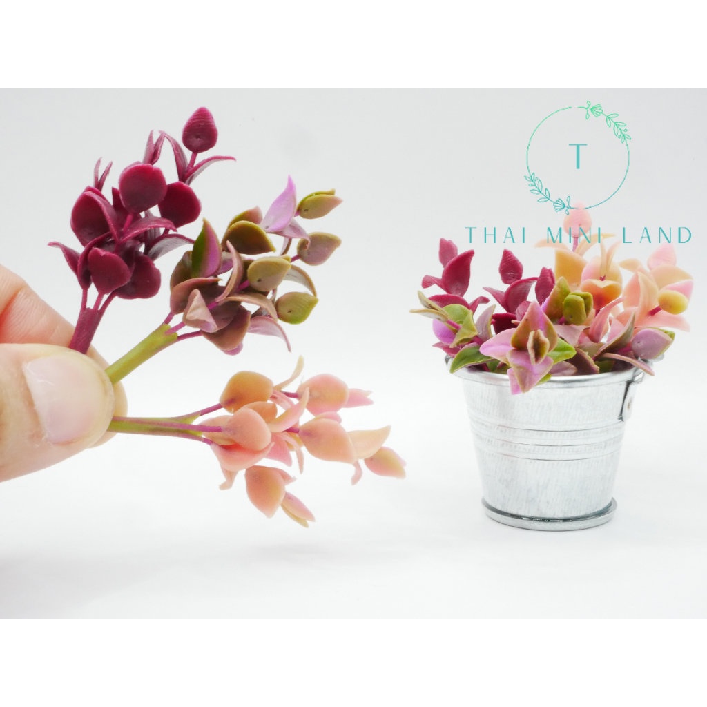 Mini Charlie Ribbon Tree Red Clay Sculpture Trees Sacred Miniatures ...