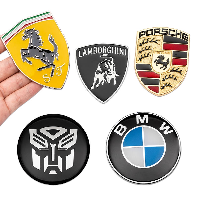 Applicable to Auto Labeling Ferrari Car Sticker Label BMW Car Labeling ...