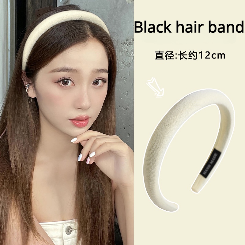 Multicolor Sponge Hair Conditioner with Stylish Thin Edge Women's Hair ...
