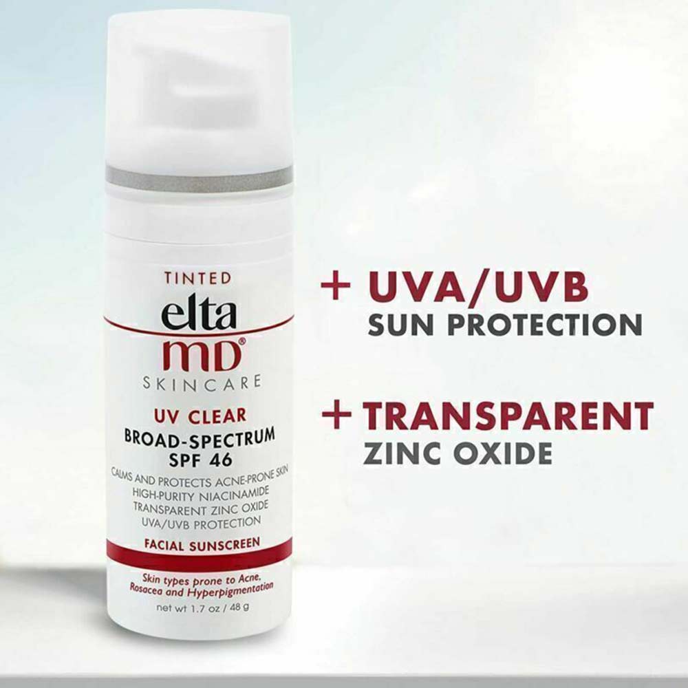 UK New Brand Elta MD tinted UV Clear Broad-Spectrum SPF 46 1.7oz | Shopee Malaysia