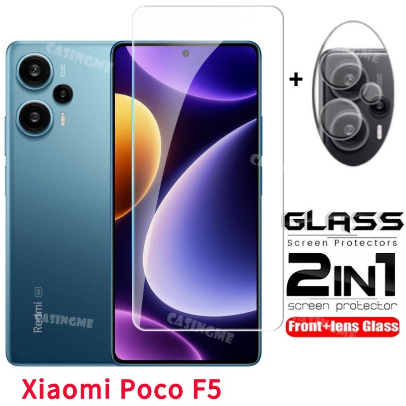 Xiaomi Poco F6 F6Pro Full Cover Tempered Glass Flim For Xiaomi Poco F5 ...