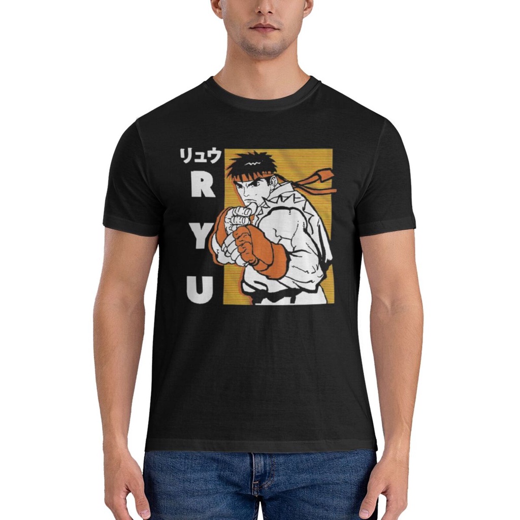 Street Fighter Ryu Japanese Karate Design Tshirts Personality ...