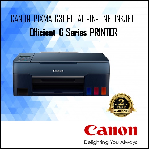 Canon PIXMA G3060 Printer ( Print / Scan / Copy / Wifi ) | Shopee Malaysia