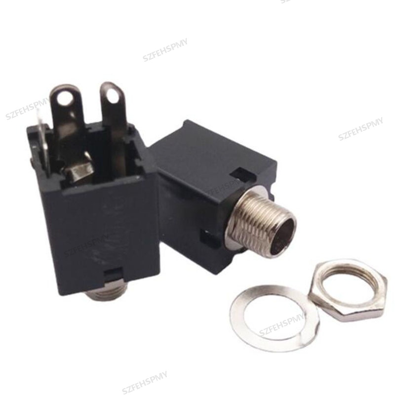 2/5/10pcs 3 Pin 6.35mm 6.5mm mono Female Headphone Plug Socket ...