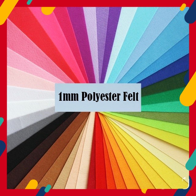 Clear Stock Big Piece Polyester Felt Fabric Felt Fabric Crafts DIY ...