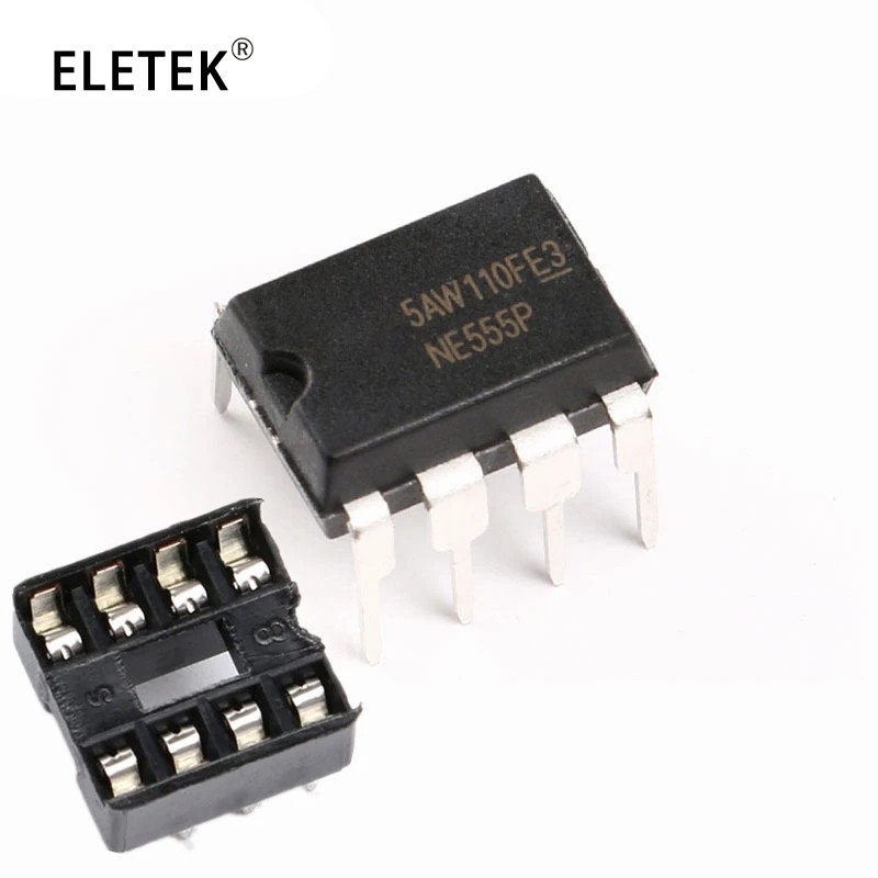 20pcs NE555 NE555P IC 555 Timer Programming Oscillator Chip & 8 Pin DIP Sockets | Shopee Malaysia