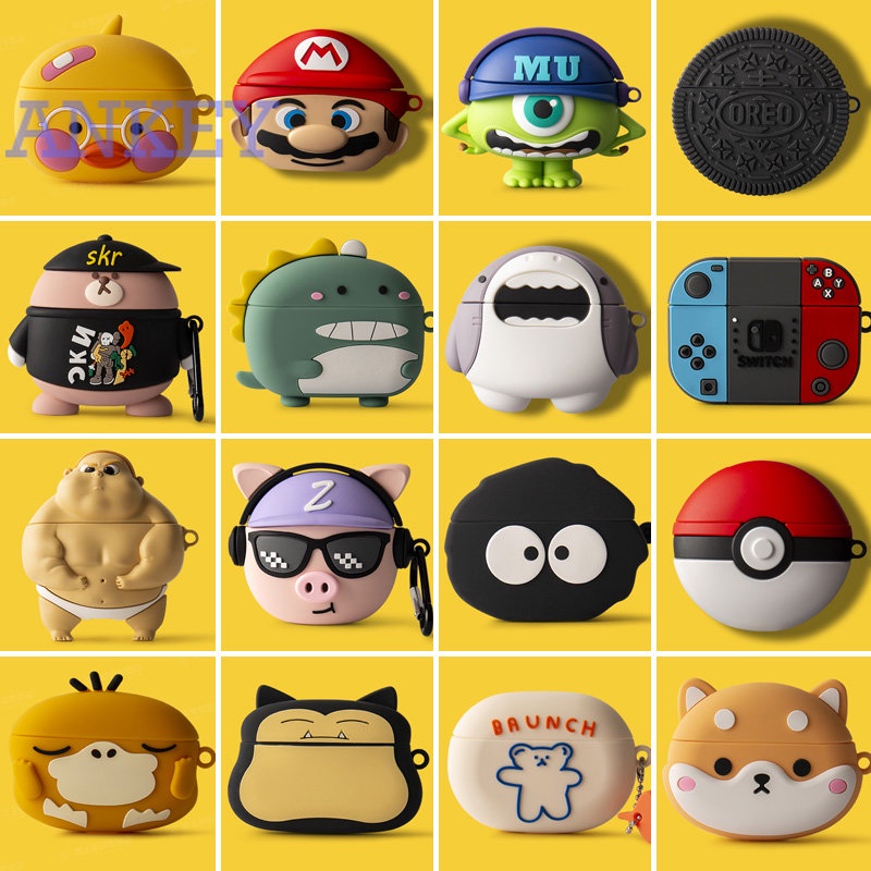 for Beats Studio Buds+ Case Buds + Protective Cute Cartoon Cover ...