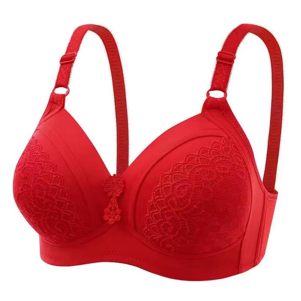Bra Women Wireless Bra 38-44 Cup BC Full Cup No Wire Bra Baju Dalam ...