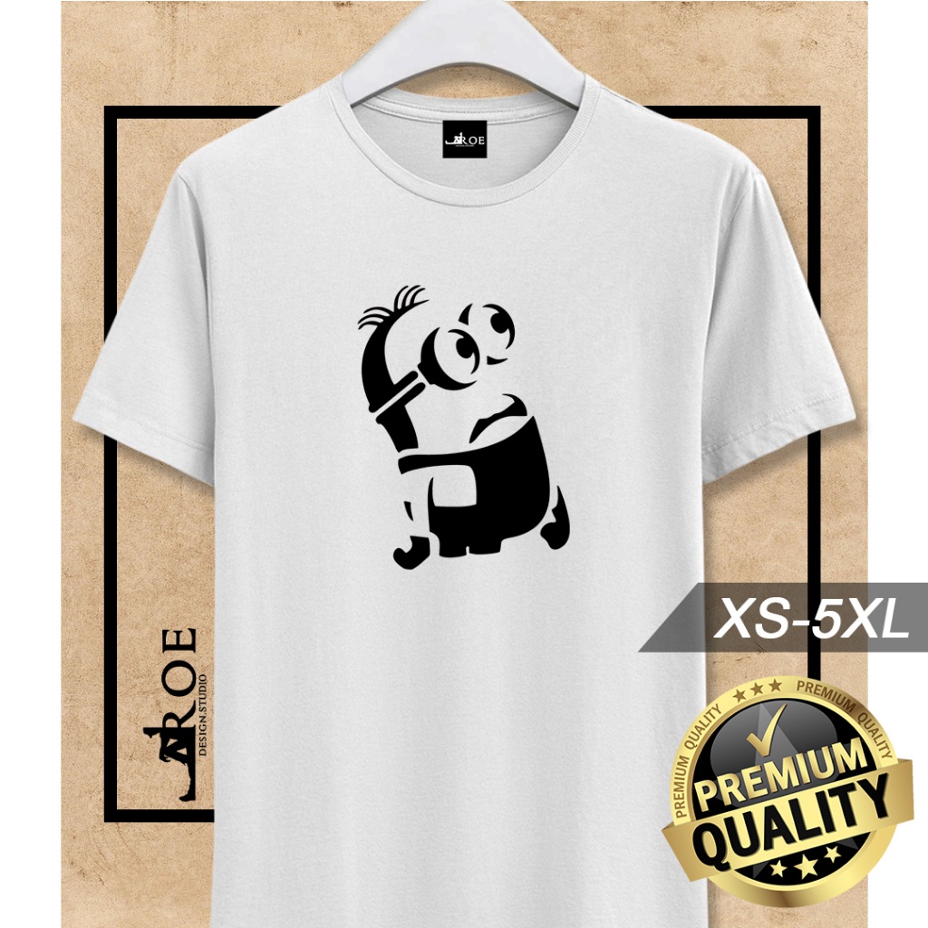🔥 Baju Tshirt Minion Cartoon Lelaki Perempuan Unisex + Plus Size 🔥 ...