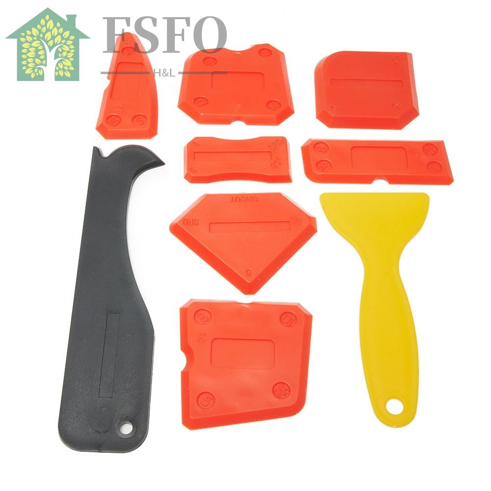Rubber Sheet 9 Pcs Applicator Kits Profile Sealant Spreader Tile Tools ...