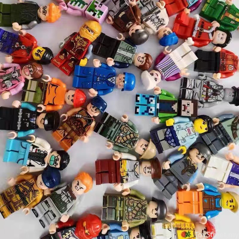 [Malaysia Stock] 1 pcs Random Mini Figures Mini Figures Superheroes ...