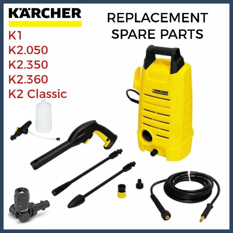 KARCHER REPLACEMENT SPARE PARTS FOR K1 , K2 , K2.050 HIGH PRESSURE ...