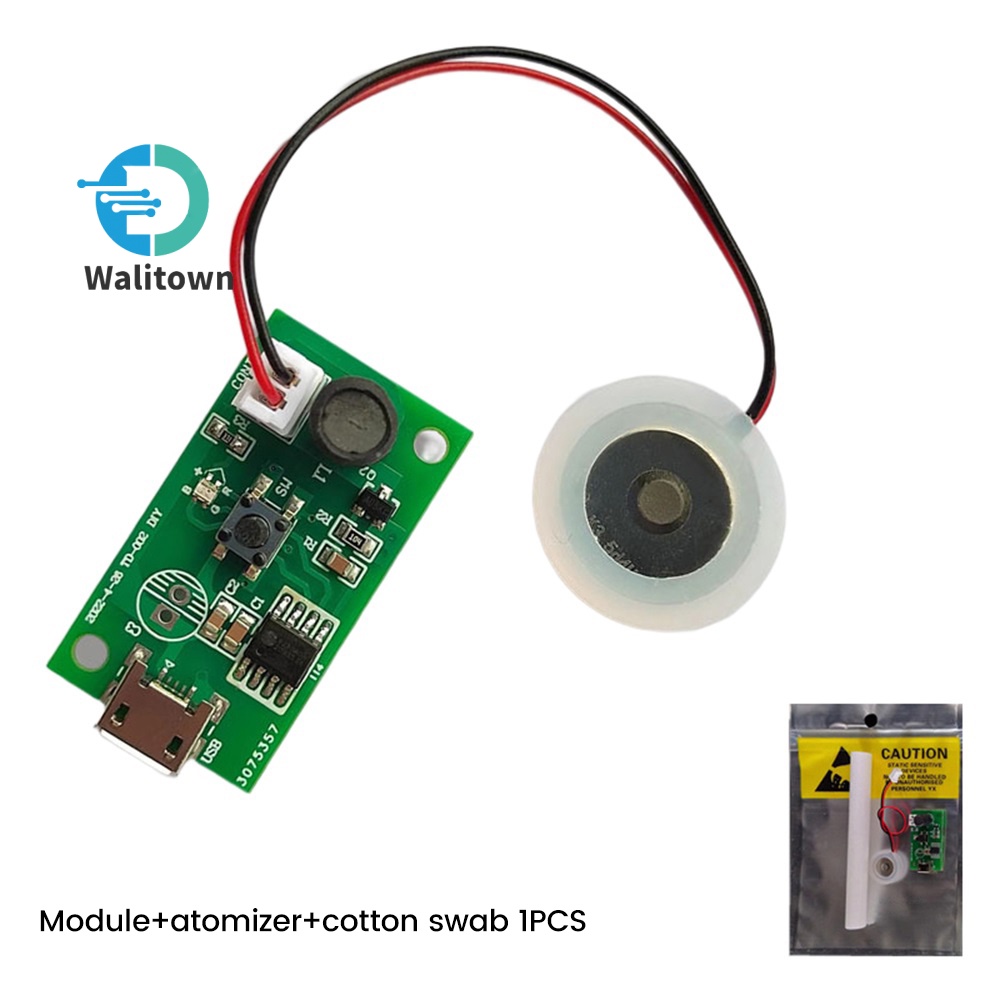 DC5V Monochrome/Colorful Light Mini Humidifier Atomization Module ...