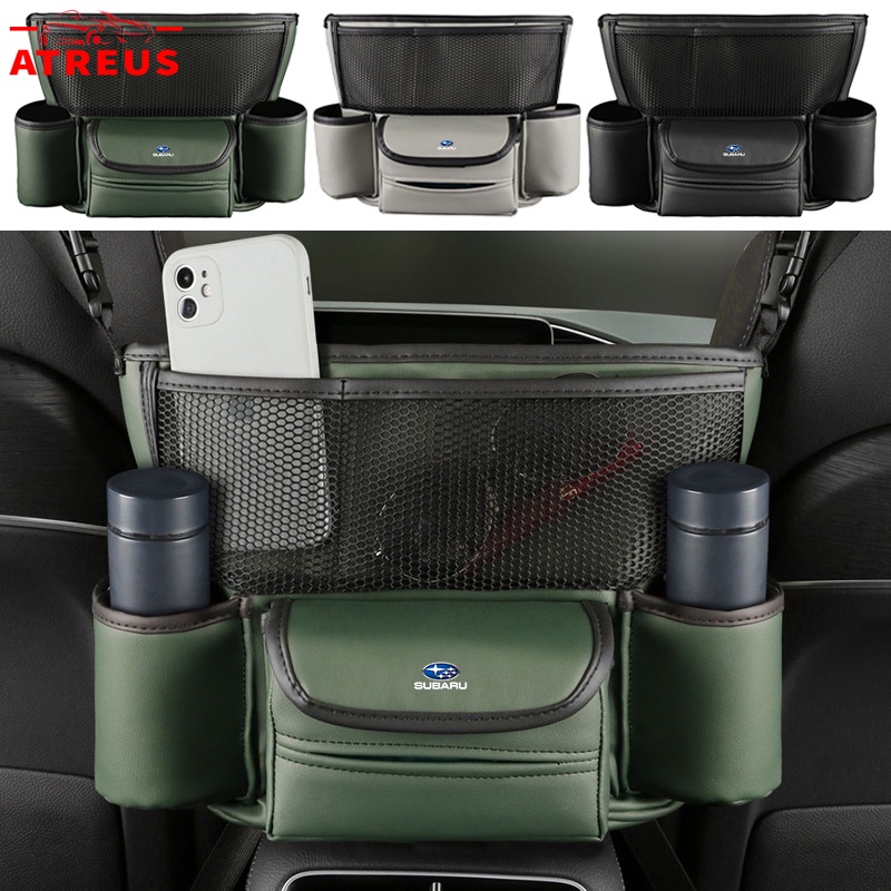 Subaru Car Center Console Storage Bag Armrest Box Tissue Cup Holder ...