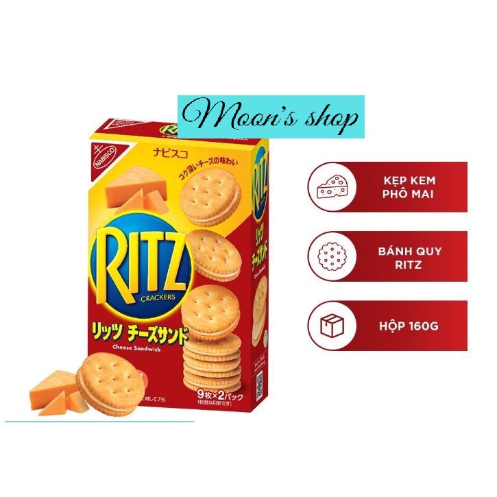Ritz Biscuits With Cheese Cream 160g (2 Packs x 80g) | Shopee Malaysia