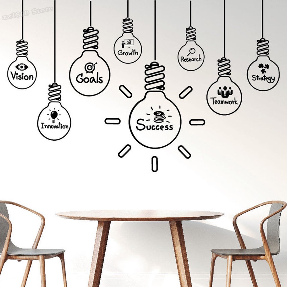 Large Office Wall Sticker Success Team Work Wall Decal Office Wall ...