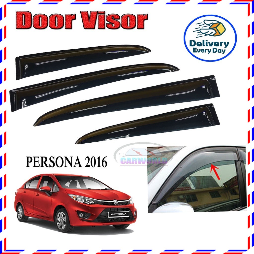 Proton Saga 2016 Perodua Bezza/Kenari Air Press Injec Window Door Visor ...