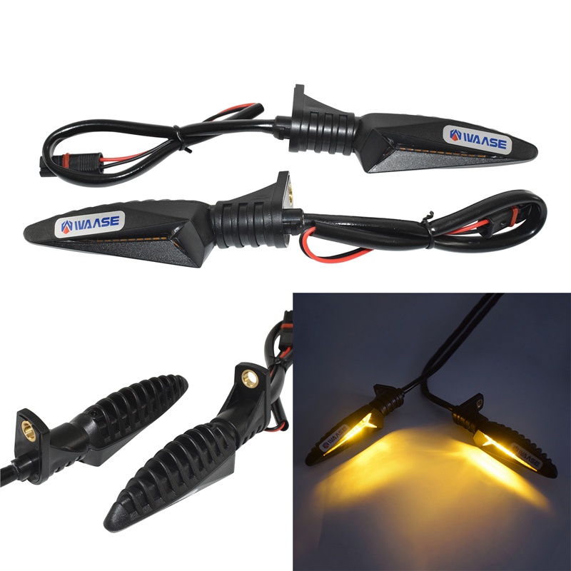 Motorbike Front Turn Signals Blinker Indicator LED Light Lamp For BMW ...