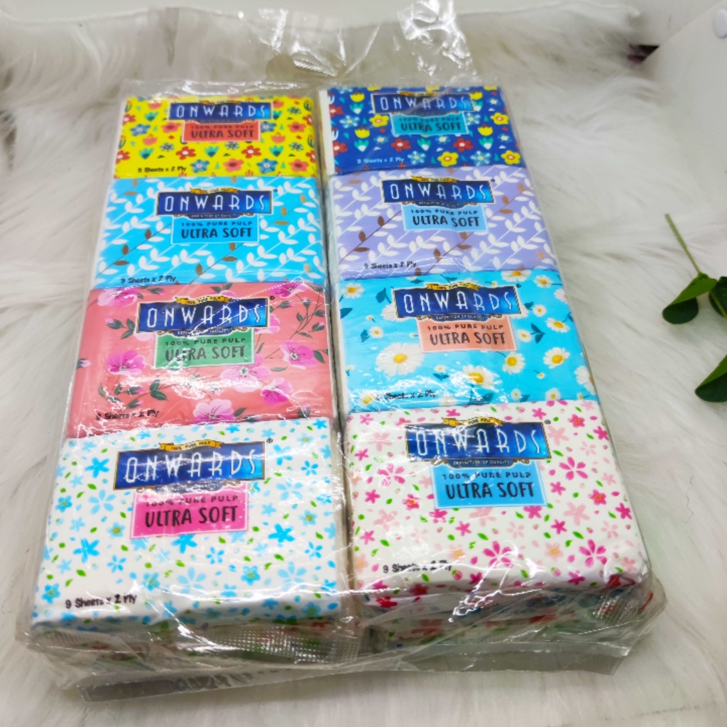 🇲🇾Harga Borong🇲🇾48 packet Onwards Pocket Tissue (2ply x 9sheets/48packs ...