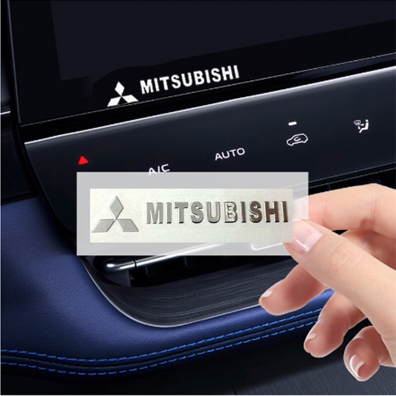 [Ready Stock] Mitsubishi Logo Creative Metal Decoration Waterproof ...
