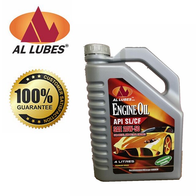 Engine oil 20W50 SM/CF contained NANO 5000 km mineral oils for petrol ...