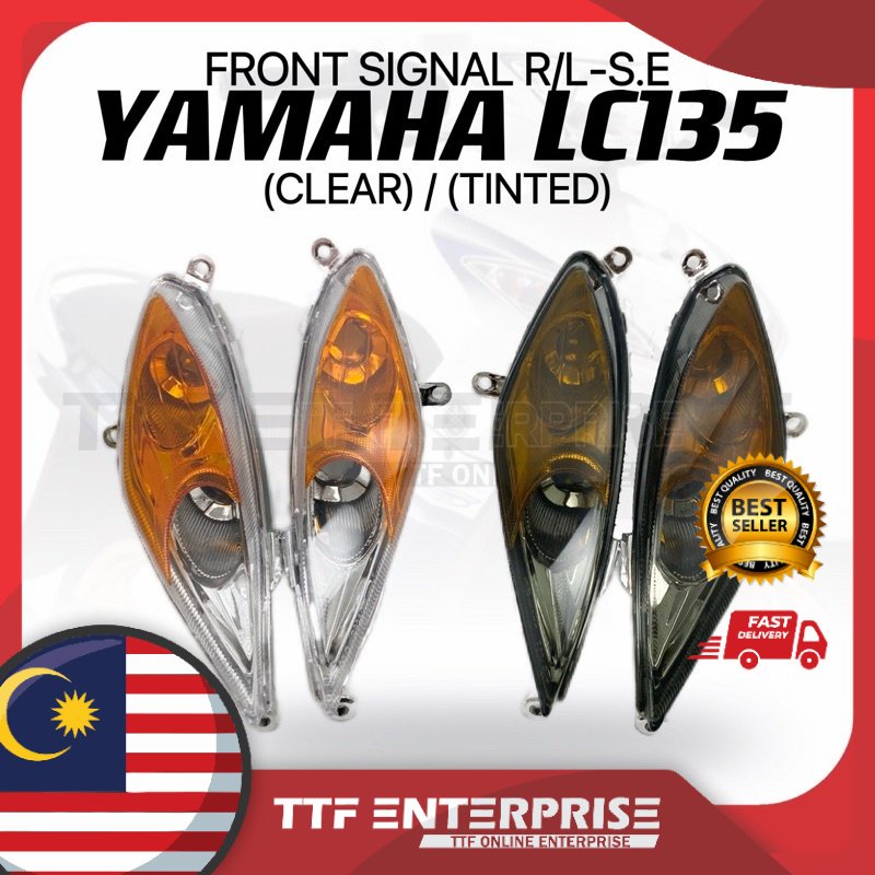 YAMAHA LC135 FRONT SIGNAL S.E ( R/L ) SPECIAL EDITION LC 135 SIGNAL DEPAN LC LAMA MODEL V1 ...