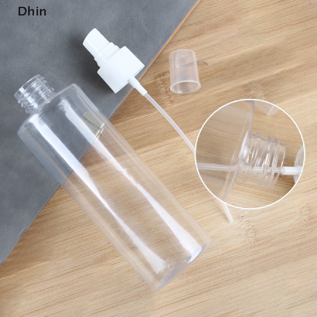 [Dhin] Portable Transparent Plastic Empty Bottle Liquid Mini Bottle COD ...