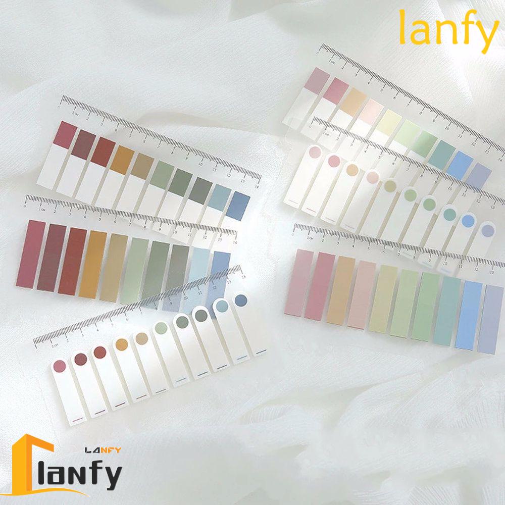 LANFY Colorful Loose Leaf Index Sticky Notes School Stationery Memo Pad ...