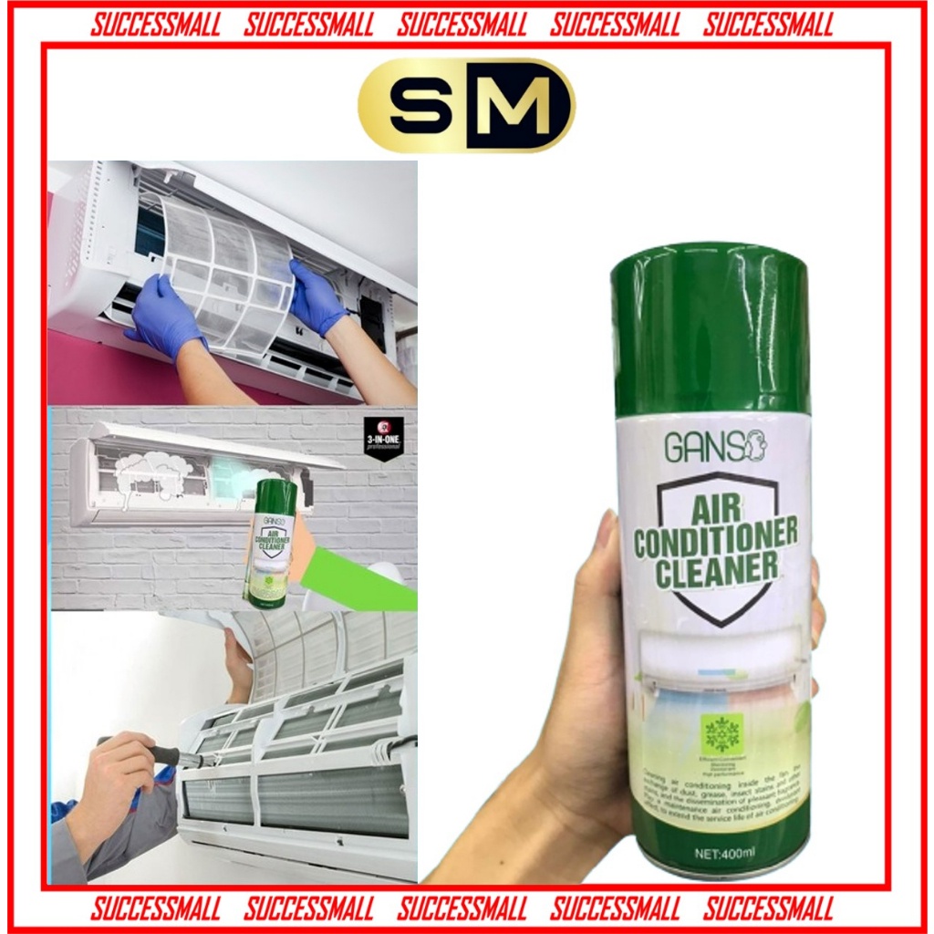 Ganso Aircond Air Conditioner Cleaner 400 ml | Shopee Malaysia