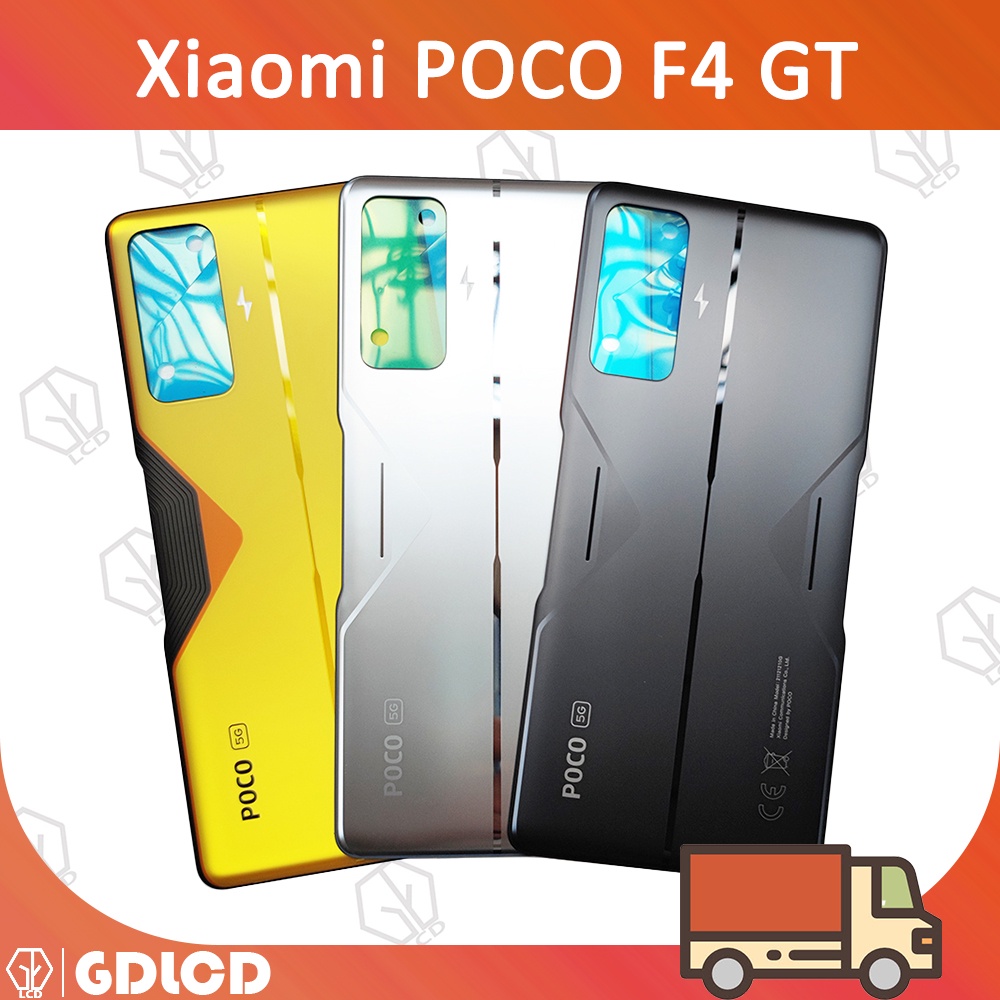 Original For Xiaomi Poco F4 GT Back battery Cover Door Housing case ...