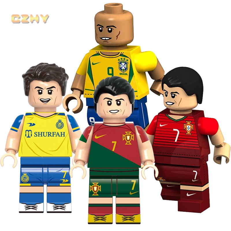 CR7 Cristiano Ronaldo Football Star Mini Building Block Figures for ...