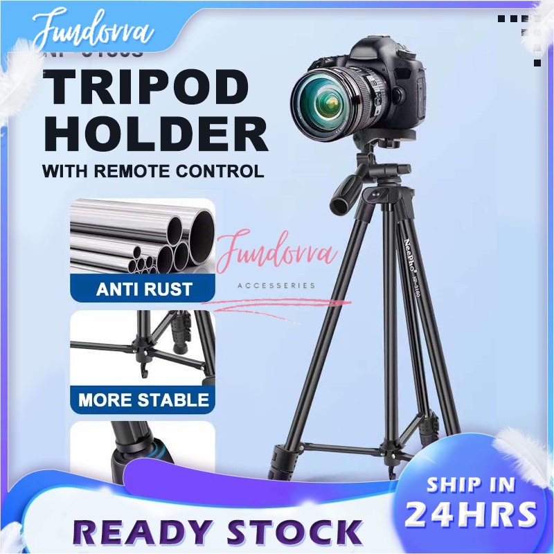 NeePho Tripod NP-3180s with Bluetooth Remote Tripod Live Self Timer ...