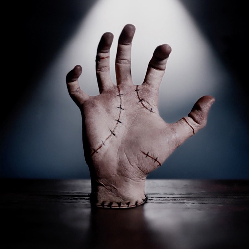 Horror Wednesday From Addams Family Thing Hand Toy PVC Figurine ...