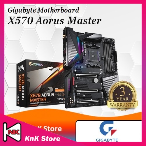 Gigabyte X570 AORUS MASTER Socket AM4 Motherboard + AMD Ryzen Processor ...
