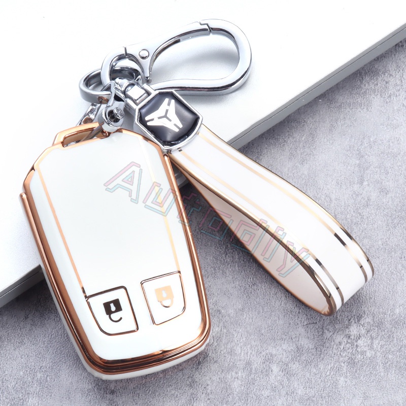 ISUZU DMAX D-MAX MUX MU-X ISUZU Remote Key Case Car Key Cover Keychain ...