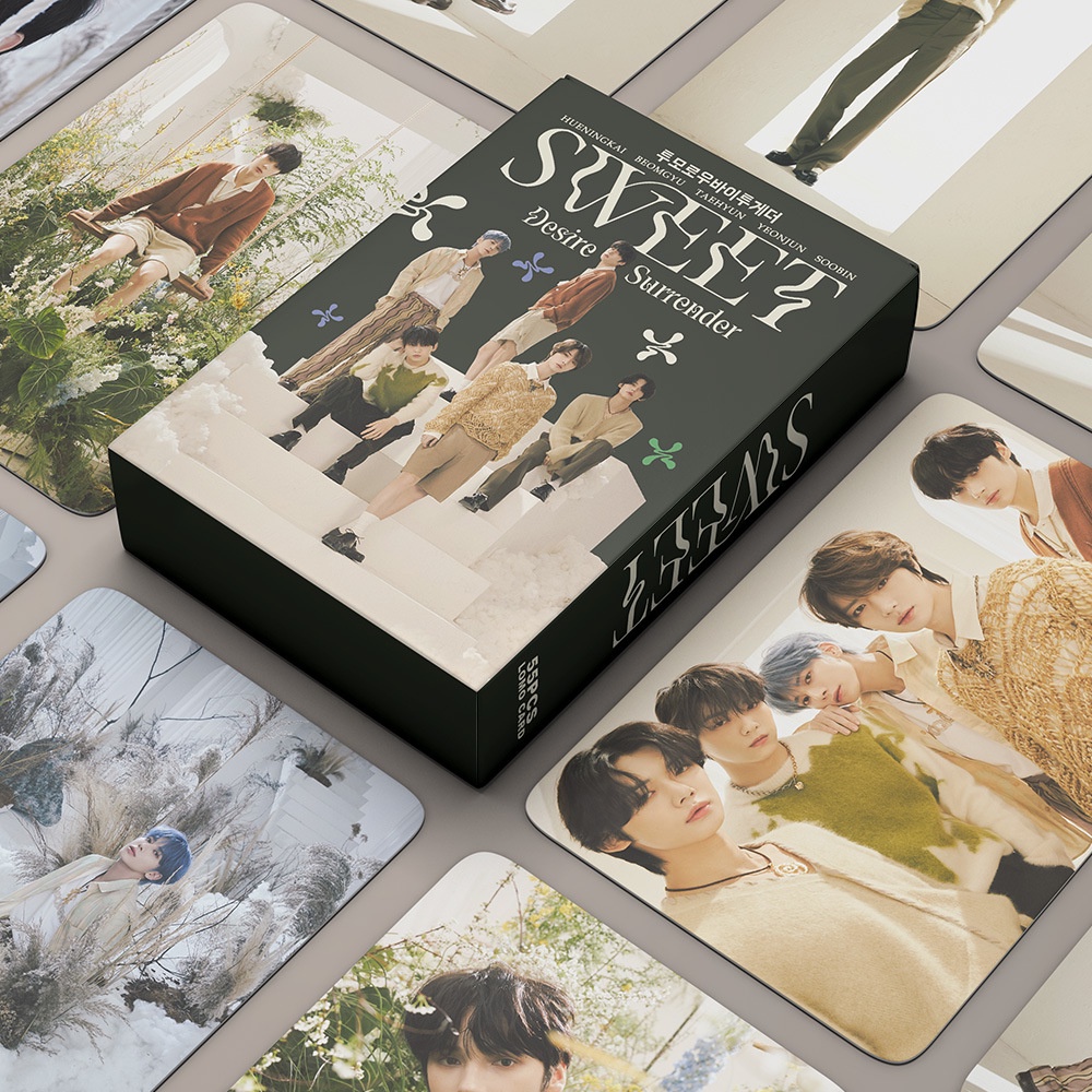 KPOP 55Pcs/BOX TXT SWEET Album Lomo Card Kpop Photocards | Shopee Malaysia