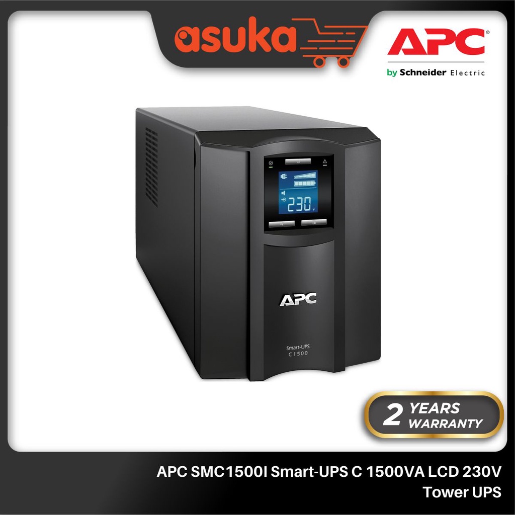 APC SMC1500I / SMC1500I-2U Smart-UPS C 1500VA LCD 230V Tower UPS / Rackmount UPS | Shopee Malaysia