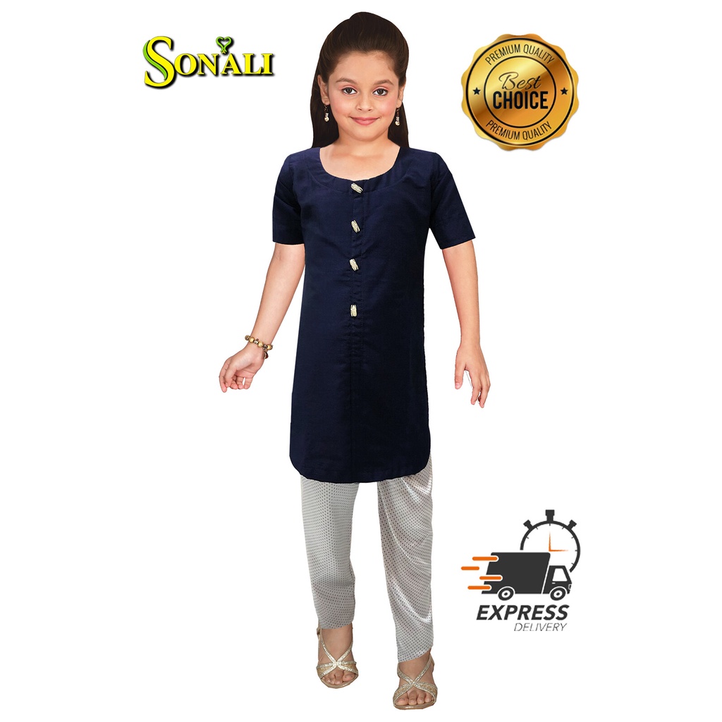 Sonali Premier Quality Indian traditional dress wear girls jippa kurta for girls - Q1116/Q1123 ...