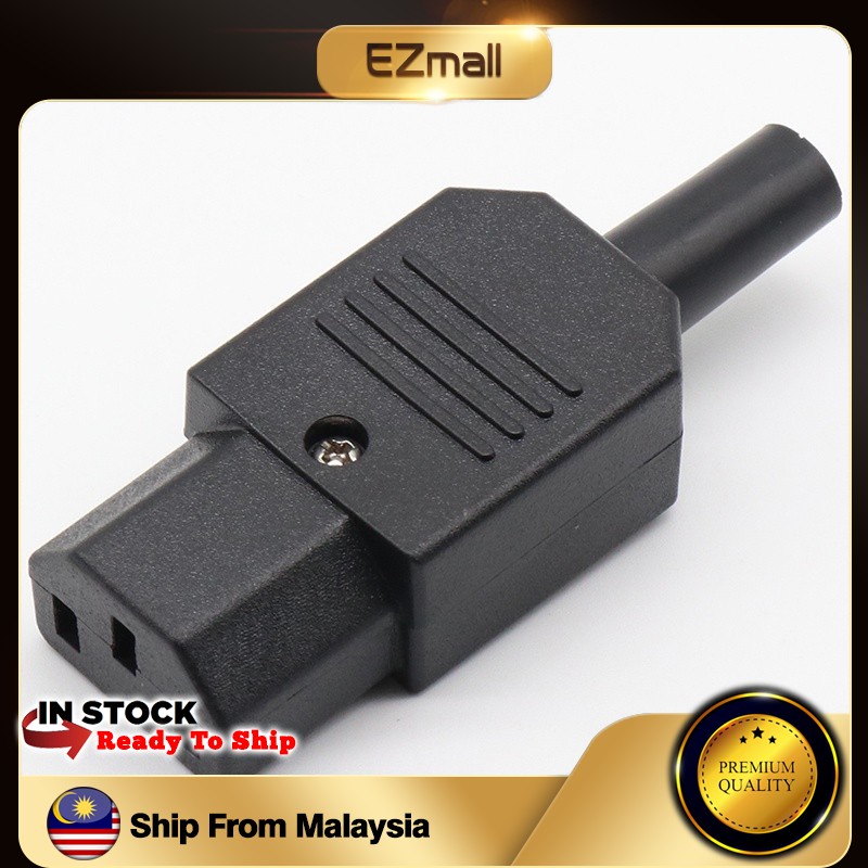 Power Cord AC Plug IEC 320 C13 C14 Female Plug Rewirable Power ...