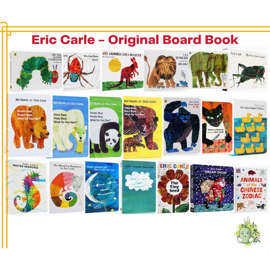 (Original Board Book) The Very Hungry Caterpillar/Busy Spider/Kangaroo ...