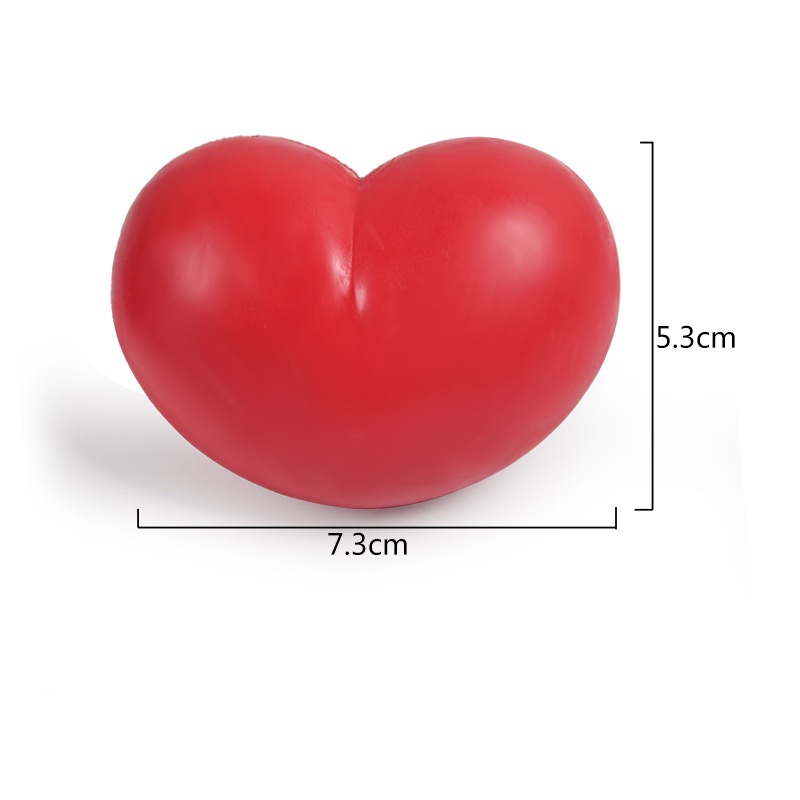 Heart Shape Stress Ball For Squeeze Ball Anti Stress Toy Squishy Ball ...